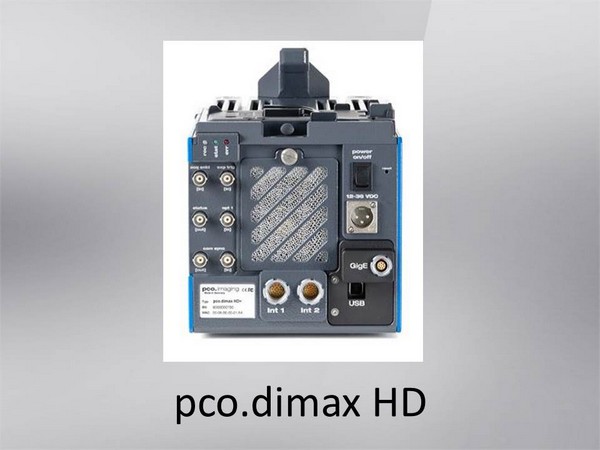 pco.dimax ultra high speed and high resolution 12bit CMOS camera | High ...