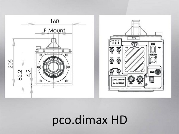 pco.dimax ultra high speed and high resolution 12bit CMOS camera | High ...